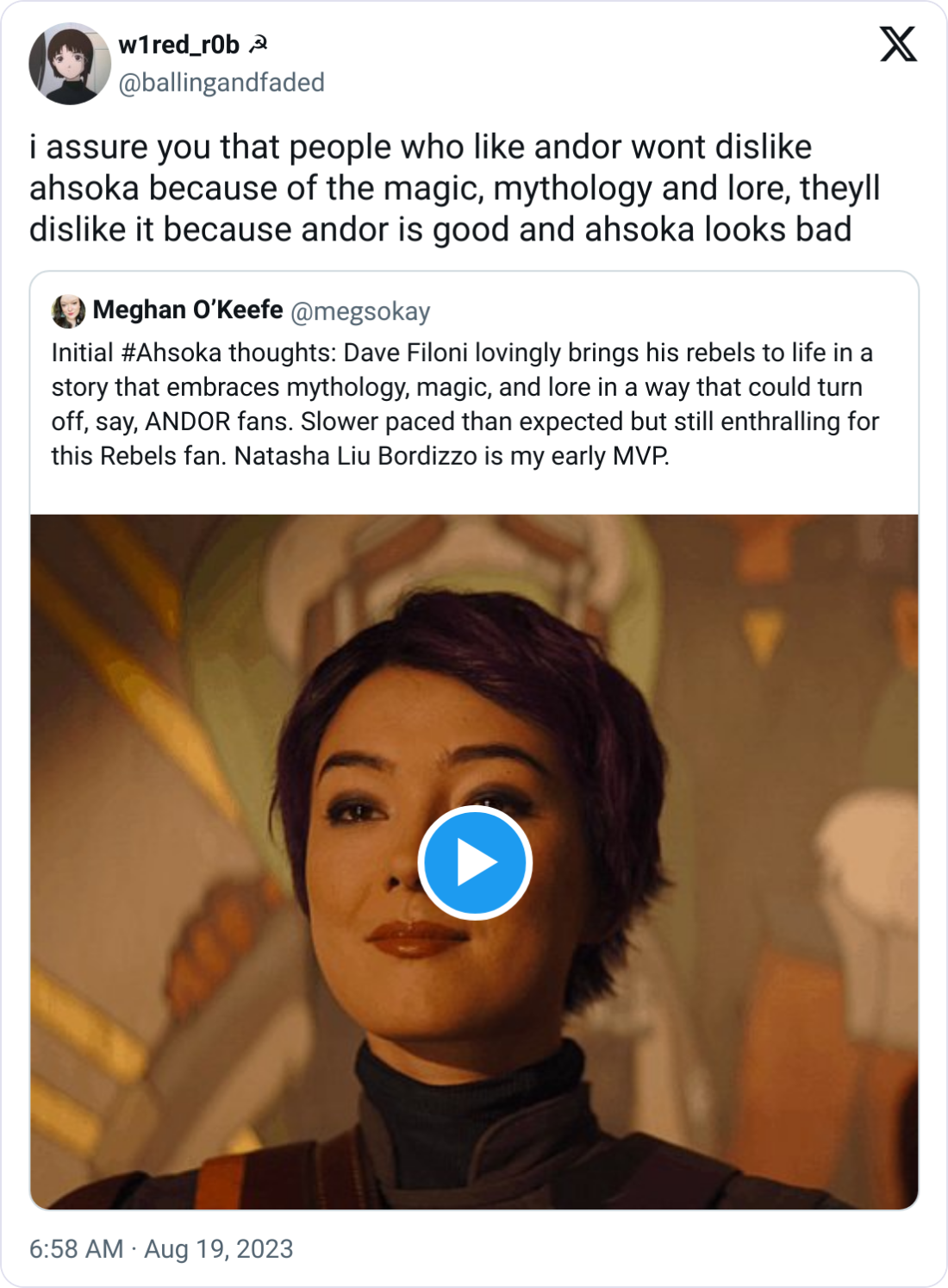 ‘Star Wars’ Plagued by Infighting Once More as ‘Ahsoka’ and ‘Andor’ Are ...