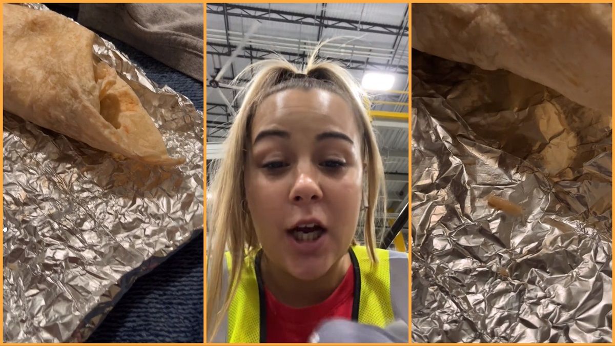 Woman Scarred For Life After Finding Something Wriggling in Her Burrito