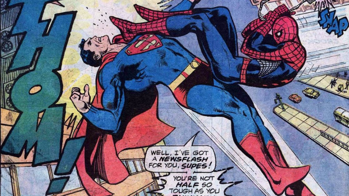 Spider-Man vs. Superman: DC And Marvel's First Superhero Crossover