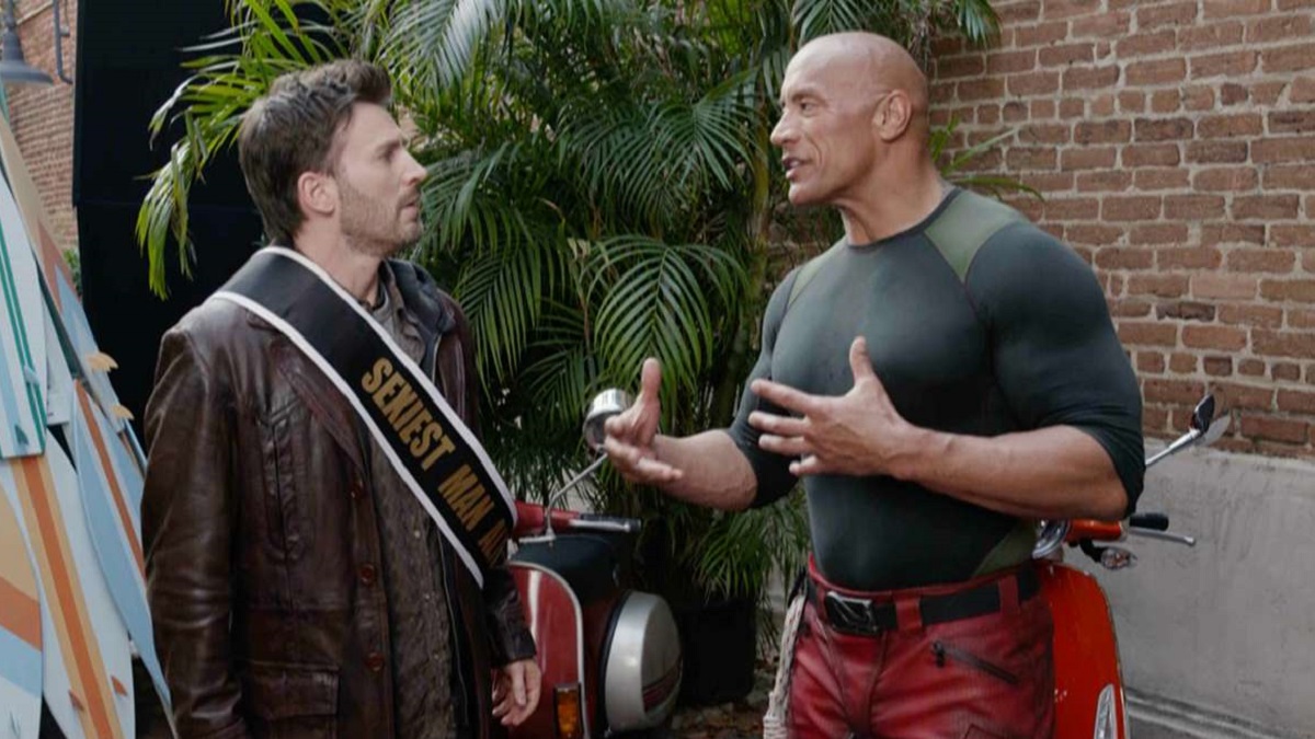 Chris Evans Has a Simple Reason for Teaming up With Dwayne Johnson