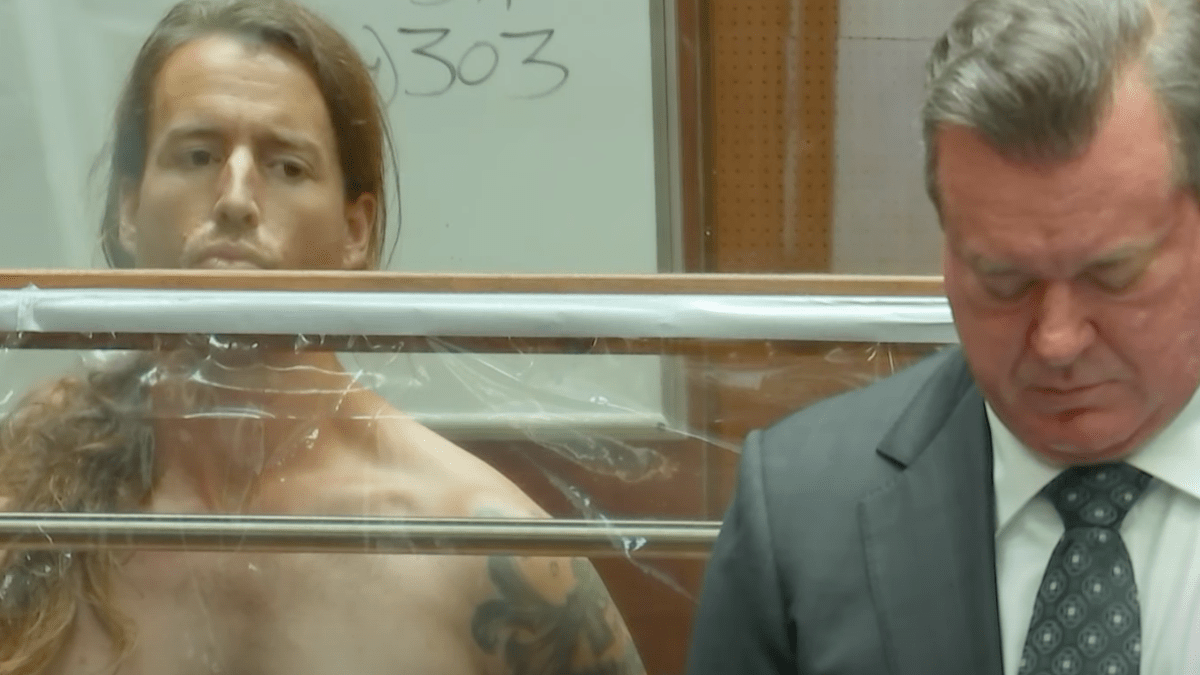 Sam Haskell IV Makes a Wild First Public Court Appearance