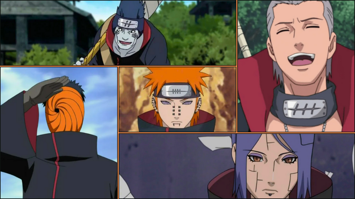‘Naruto’: The Akatsuki Members Ranked