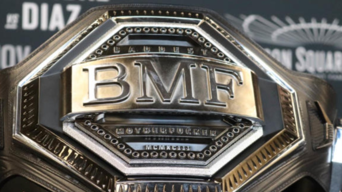 What Is the 'BMF' title? The Ceremonious UFC Championship, Explained