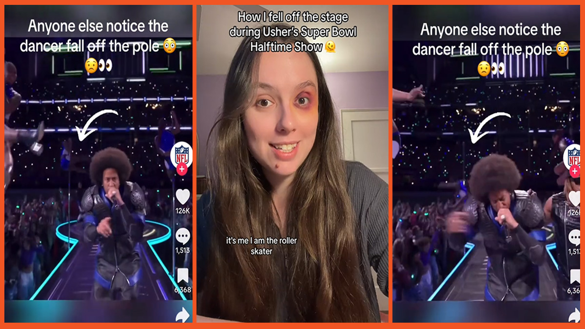 Did a Dancer Really Fall off the Stage During Usher’s Super Bowl ...