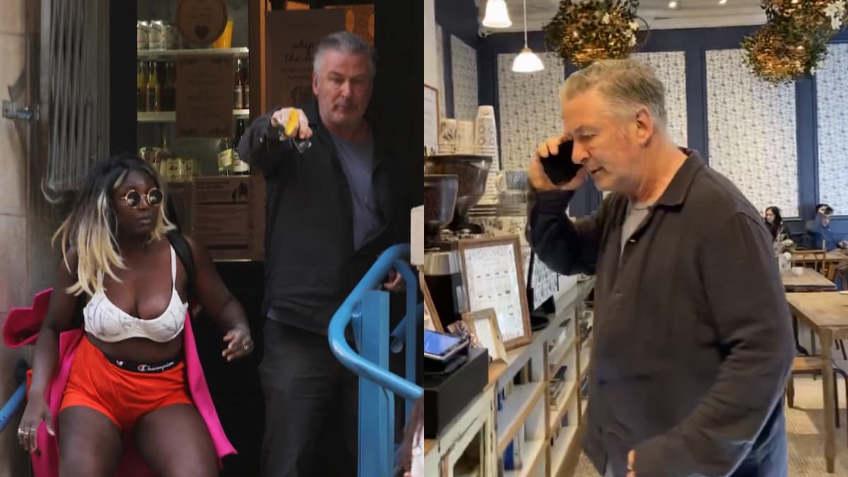What Happened to Alec Baldwin in the NYC Coffee Shop? The Crackhead Barney Phone-Smacking ...