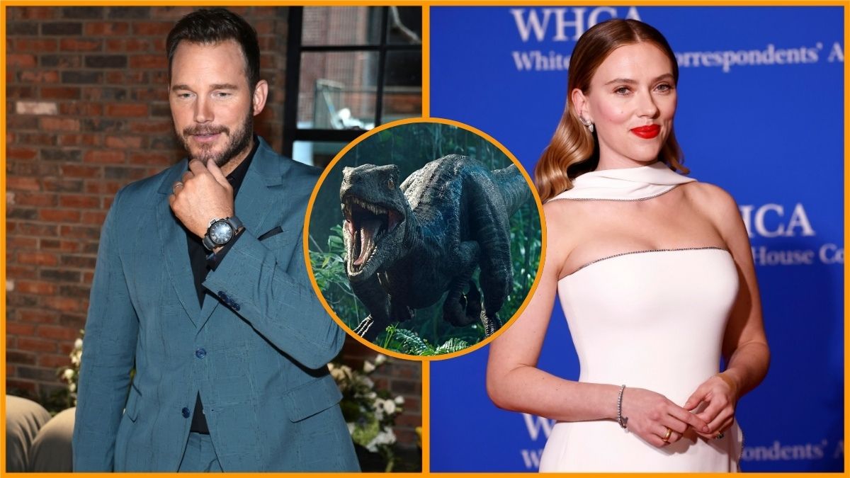 Did Chris Pratt Just Mansplain to Scarlett Johansson How to Act With Invisible Dinosaurs? His ...