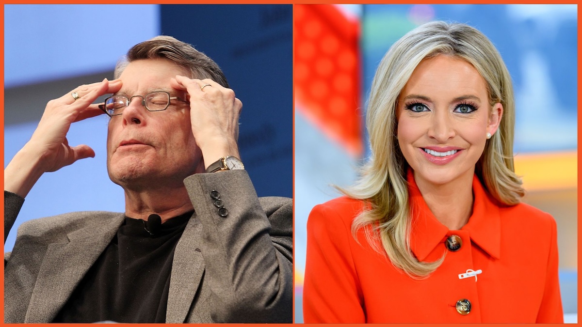 ‘That’s a Pack of Lies’: Stephen King Wags a Finger at Kayleigh McEnany ...
