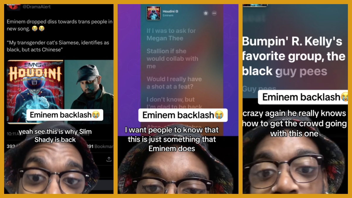 TikTok Reacts to Eminem Reentering His Slim Shady Phase With Brutal Lyrics