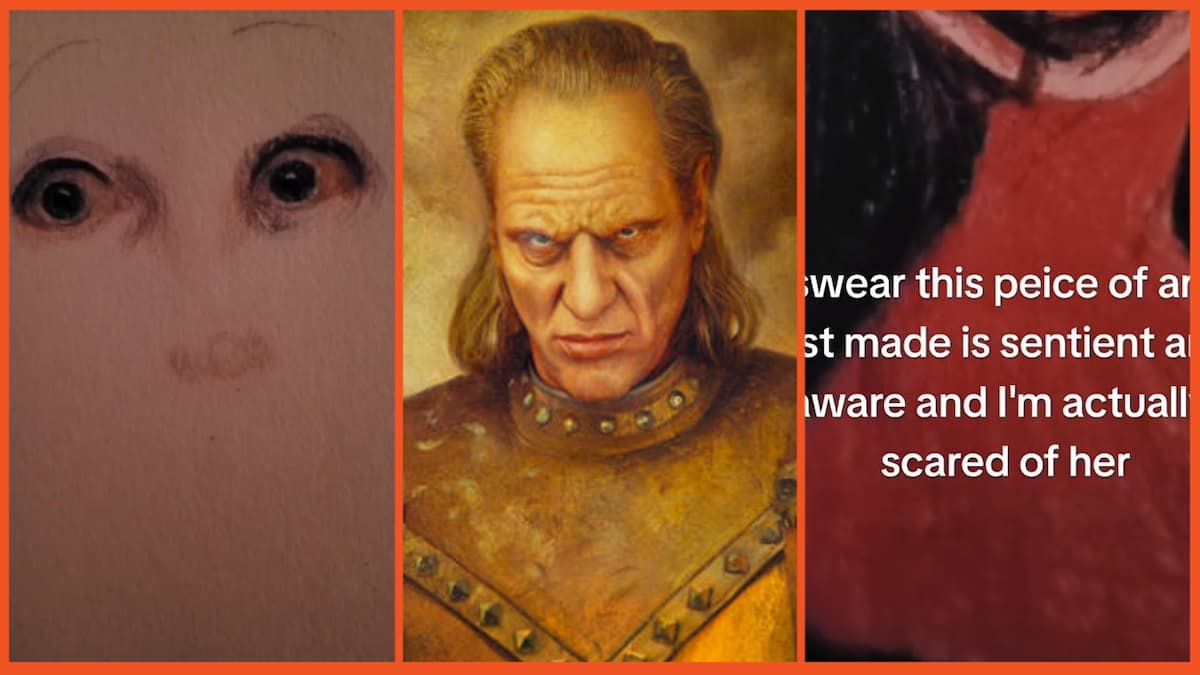 ‘I’m Actually Scared of Her’: Artist Accidentally Paints the Most ...