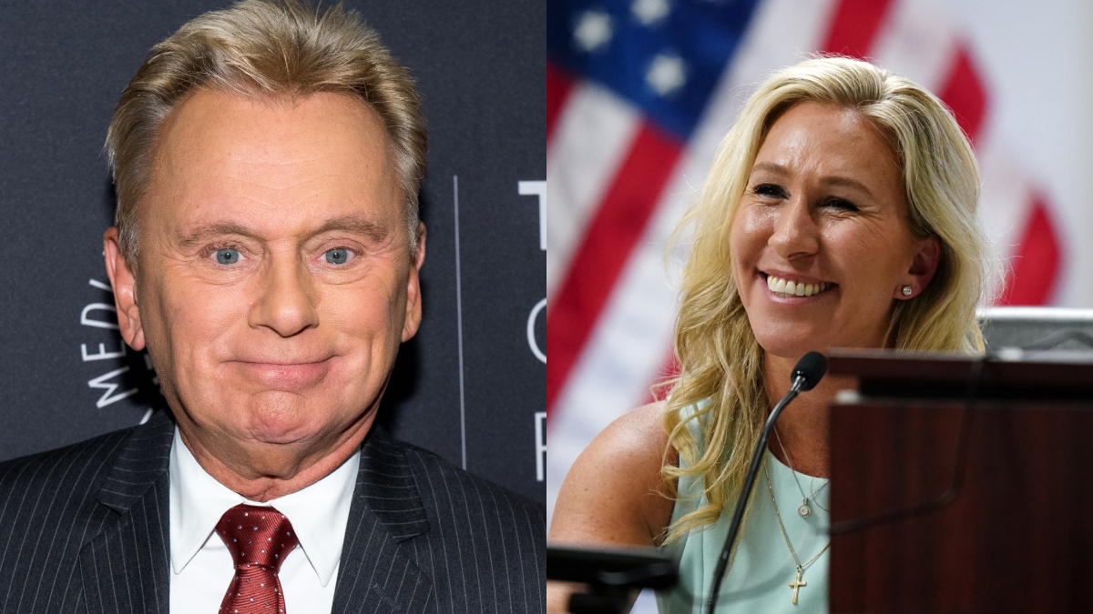 Pat Sajak's Marjorie Taylor Greene Photo, Explained