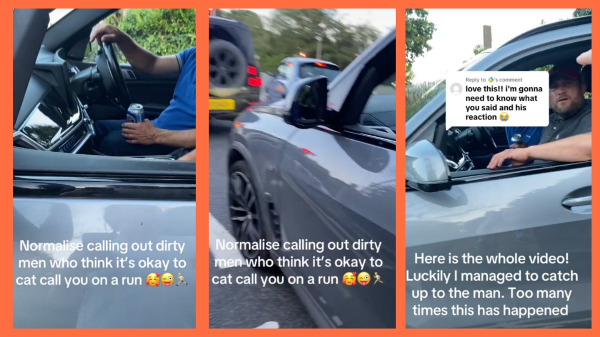 Men Catcall and Honk Horn at Jogging Woman, but They’re Left Speechless ...