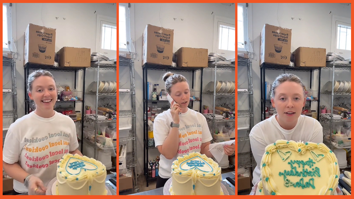 ‘Creative Freedom... But Not That’: Baker Decorates Cake on TikTok Live ...