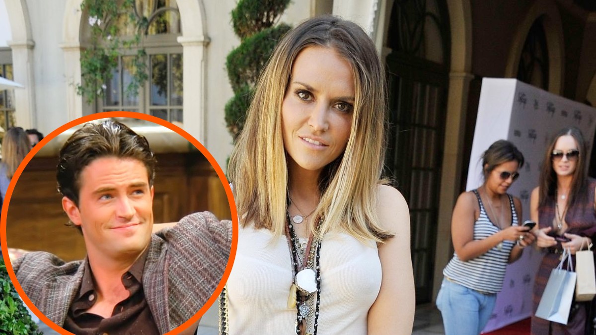 Why was Charlie Sheen's ex-wife Brooke Mueller questioned in Matthew Perry death investigation?