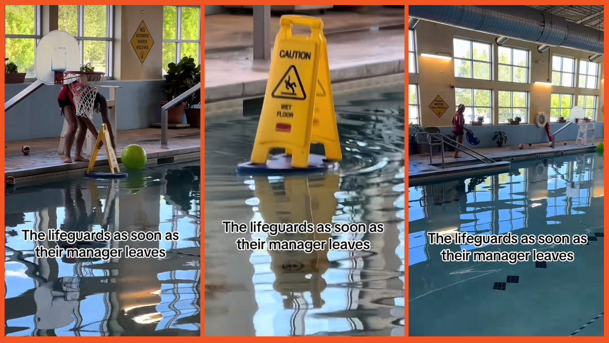 Lifeguards Wait for Manager To Leave Before Planting Hilarious Yet ...