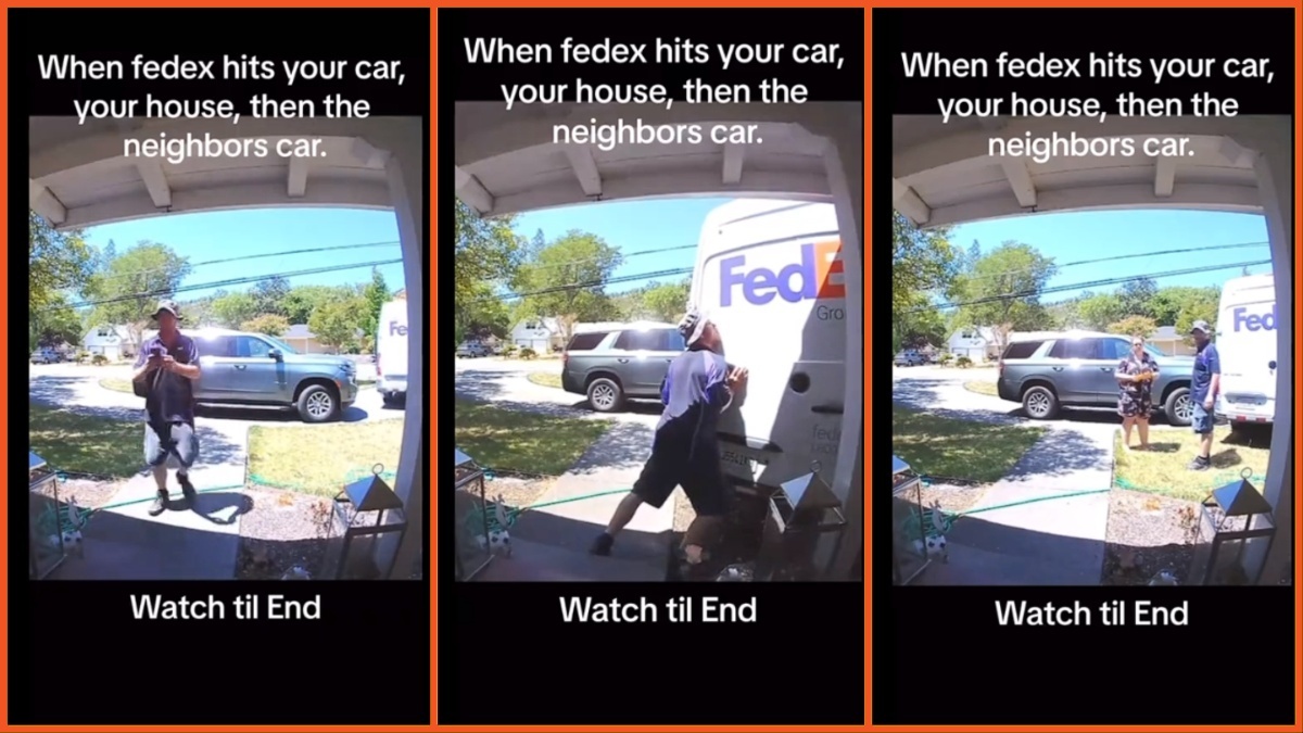 ‘That Poor Guy Tried So Hard’: FedEx Driver Sacrifices His Own Body in ...