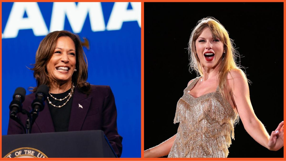 Watch Kamala Harris and Taylor Swift Explain Why the u.s. And Dump Are ...