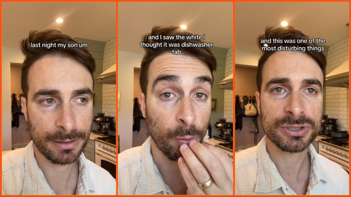 Dad Starts Rethinking His Life Choices After His Son Takes a Bite Out ...