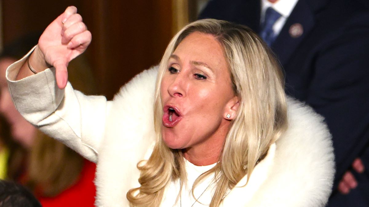 Marjorie Taylor Greene is Now Accusing the Govt. of Creating Hurricane ...