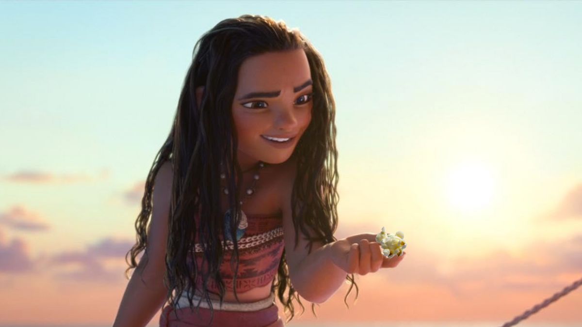 The 'Moana 2' popcorn bucket waves hello, but good luck fitting more ...