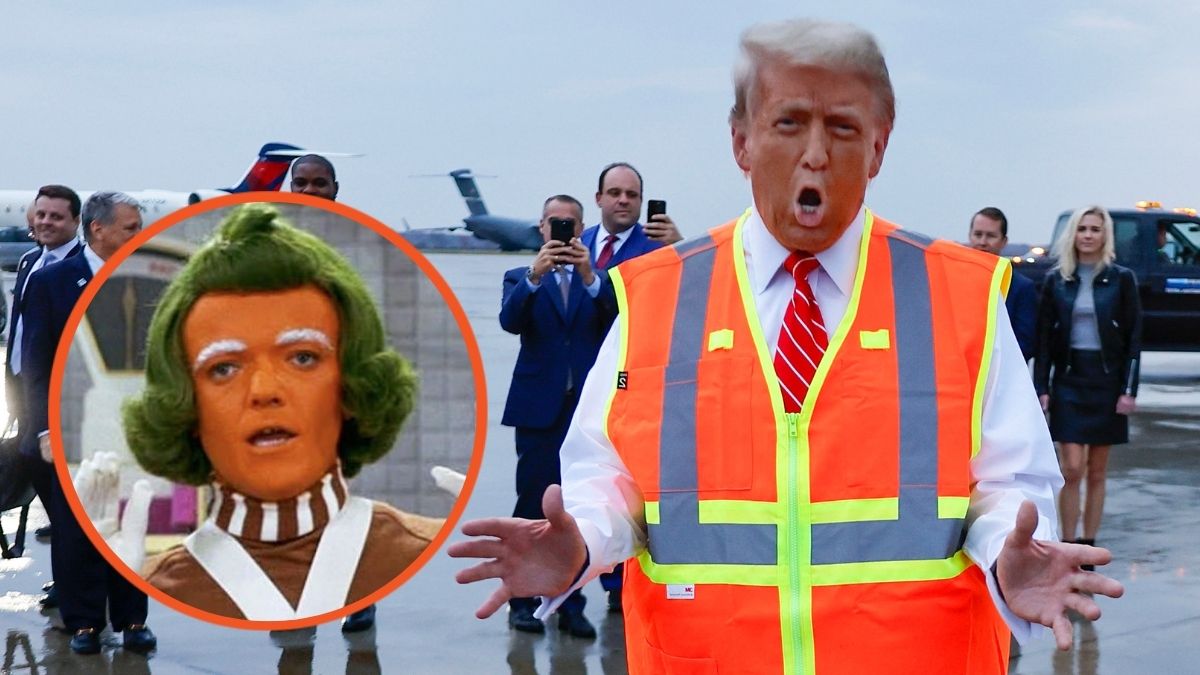 Swallow your coffee before you look at this pic of Donald Trump dressed ...