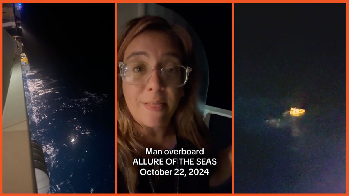 'Less then 1% chance': Panic spreads after a woman goes overboard on ...
