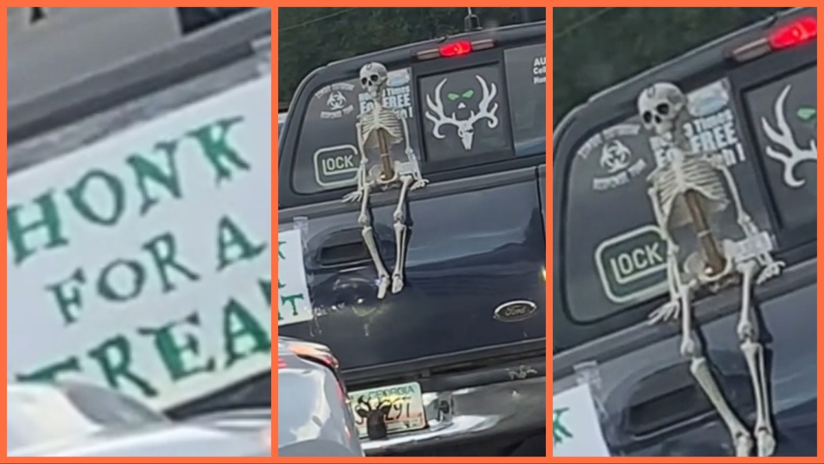 'Halloween is the best time of year': Truck driver rigs special ...