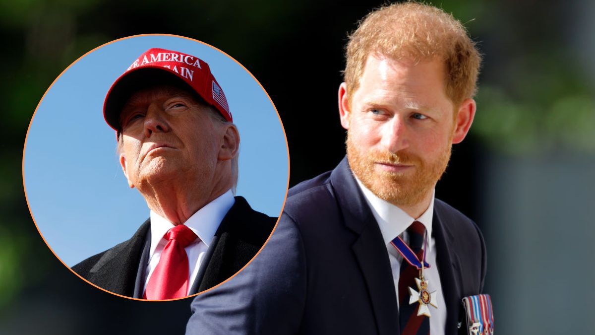Prince Harry can't resist savage Donald Trump dig just hours after King ...
