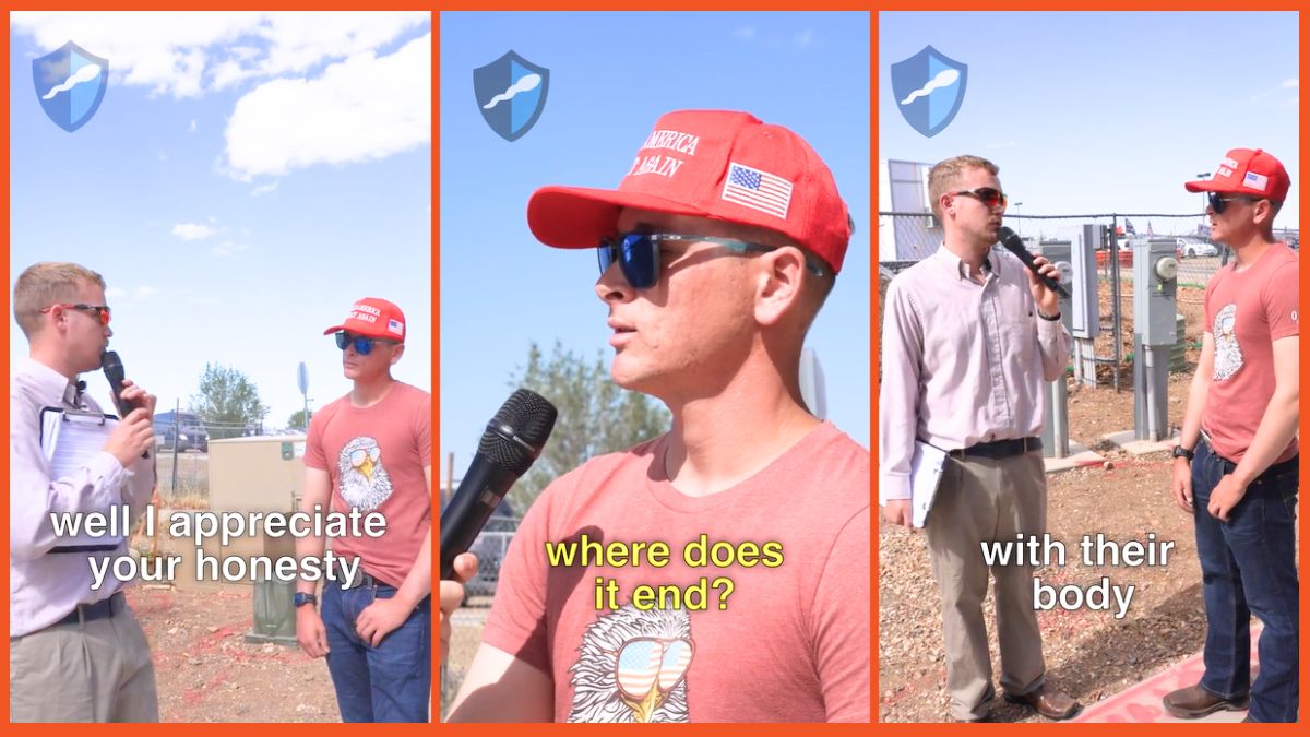 ‘So close, yet so far’: Trump-voting goon nearly wraps his tiny brain ...