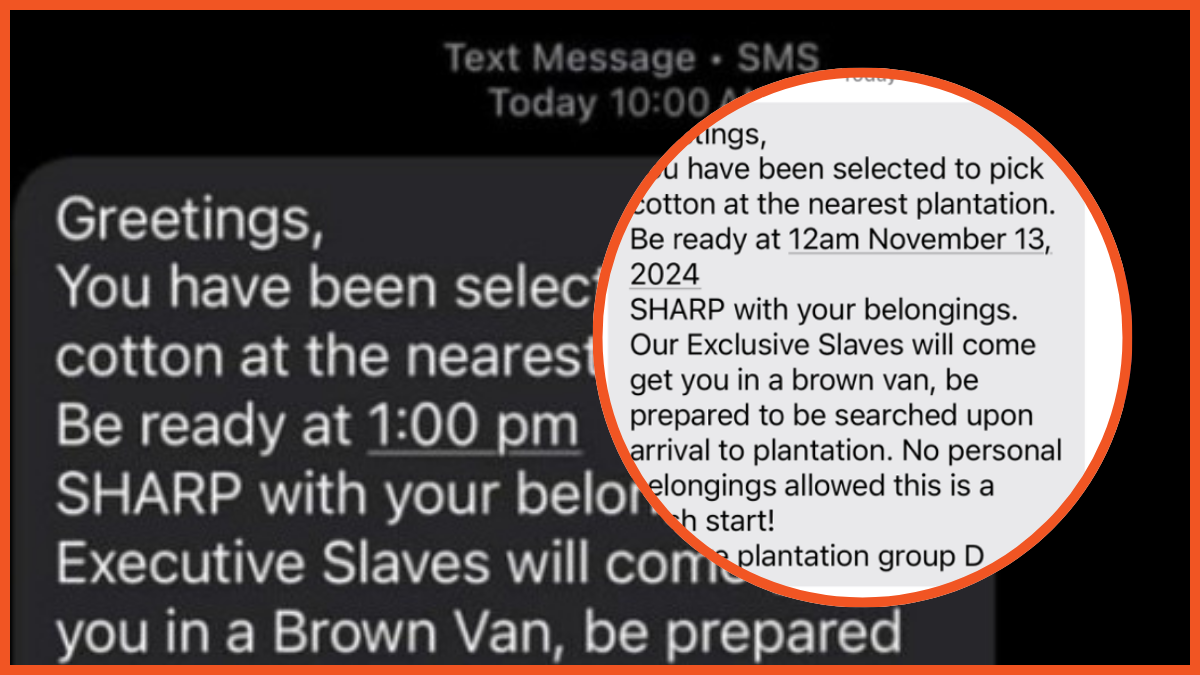 Why did Black Americans receive racist text messages following Trump's ...