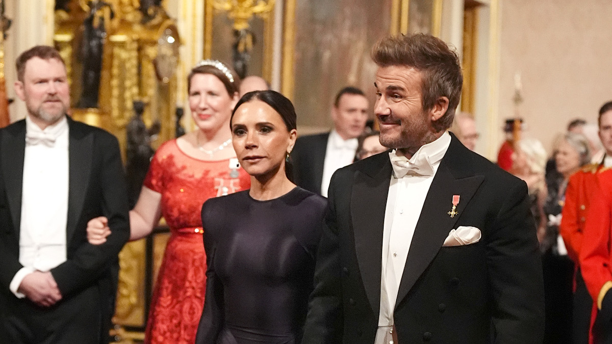 ’Looking like a lord’: David Beckham’s ‘smug’ smile at state banquet ...
