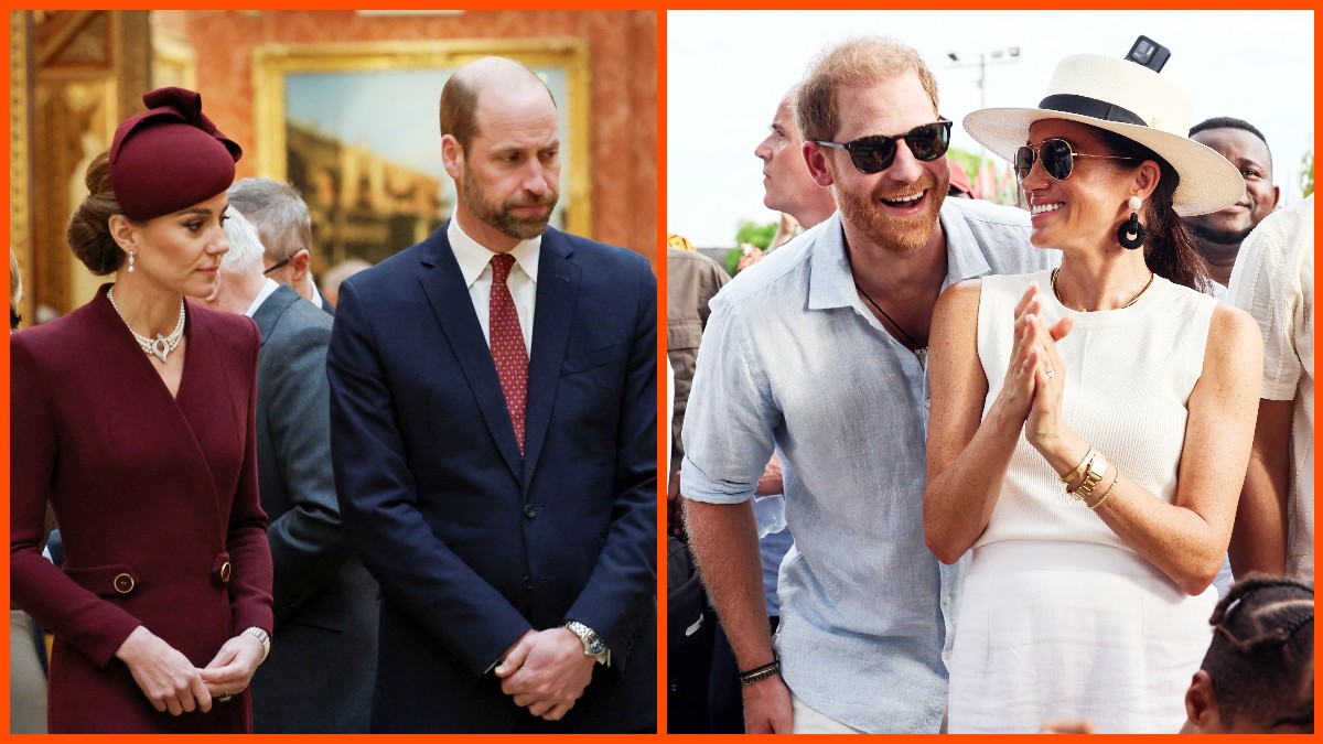 Prince William and Kate Middleton get the Sussex treatment for once and ...