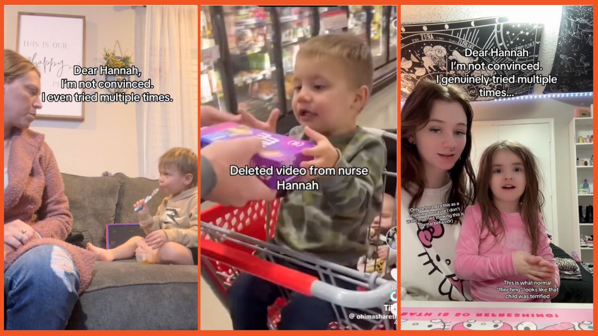 ‘He was legitimately scared’: Nurse Hannah’s flinching son prompts a tragic new trend to rise ...