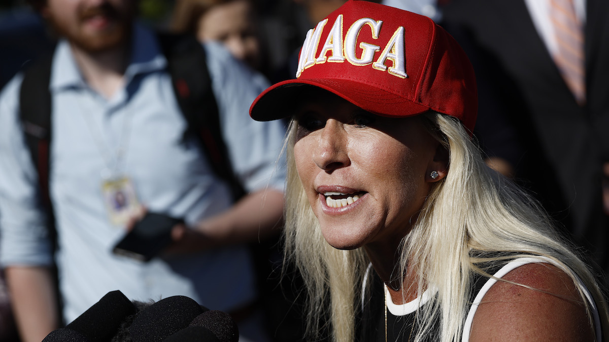 Marjorie Taylor Greene unlocks a new level of Bellatrix with inane ...