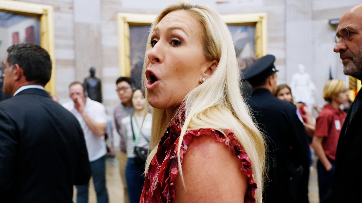 Marjorie Taylor Greene introduced her first bill of 2025 and people are ...