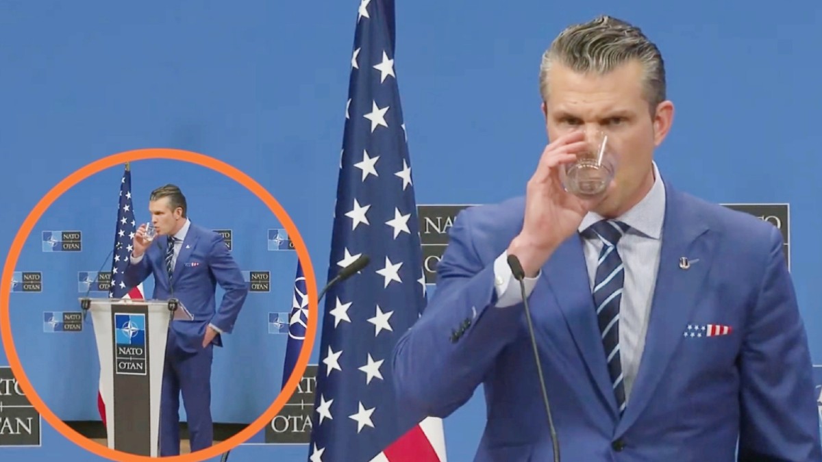 Wait... did Pete Hegseth, who promised to stop drinking as Secretary of ...