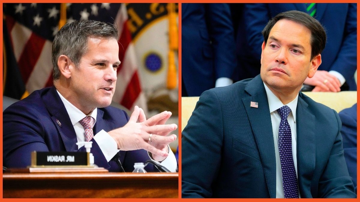 Adam Kinzinger simply cannot after Marco Rubio does his best JD Vance ...