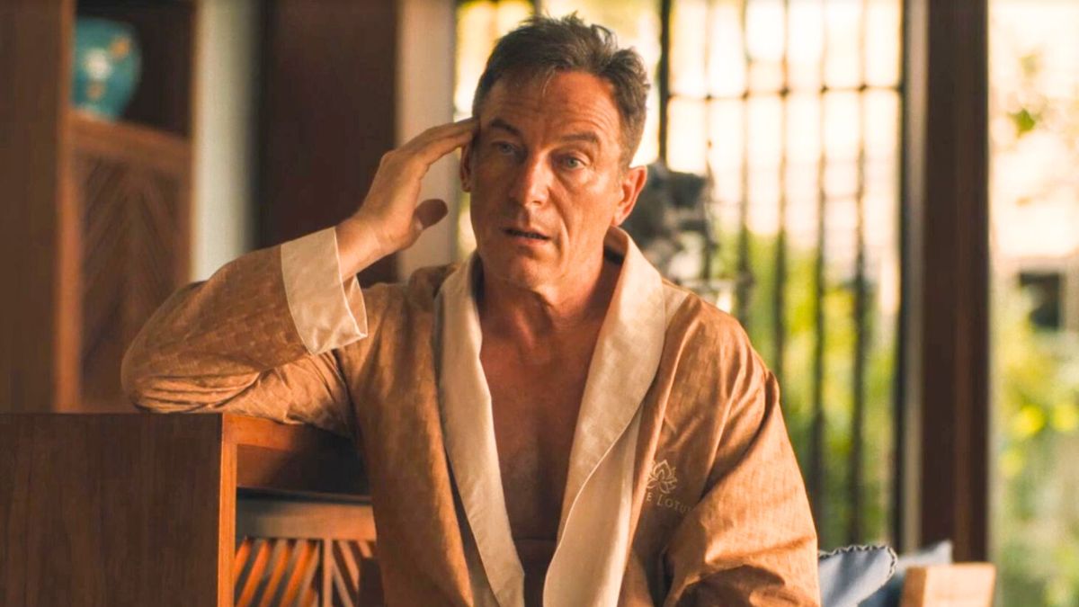 Social media absolutely loses it as Jason Isaacs opens up about that 'White Lotus' scene – We ...